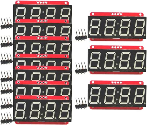 10pcs 056in Led Display Module 4 Digit 7 Segment Ht16k33