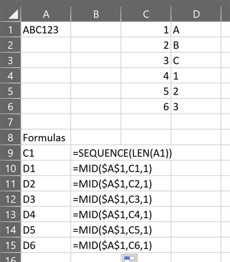 Split An Alphanumeric String Into An Array Of Characters Flex Your Data