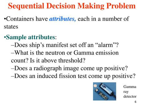 Ppt Decision Support Algorithms For Port Of Entry Inspection