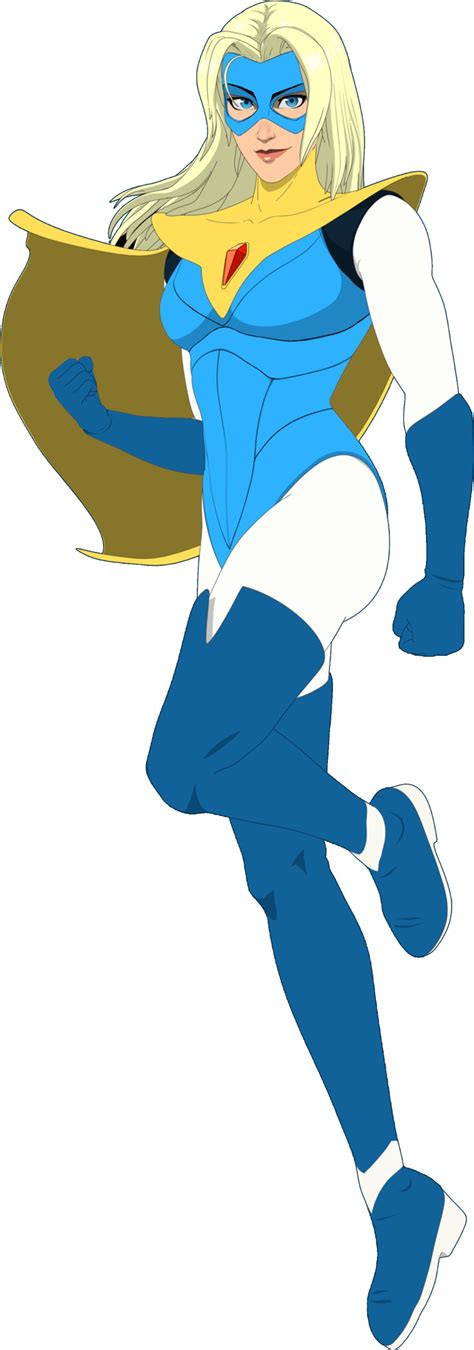 Blonde Blazer Dispatch Absurdres Highres Official Art Blonde Hair Blue Boots Blue Eyes