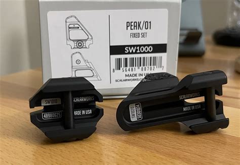 Scalarworks Peak Iron Sight Set Round 2 Ar15 Com