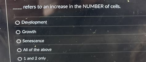 Solved One Hypothesis That Proposes To Explain Senescence
