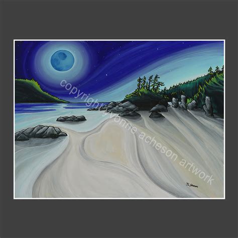 Heart Of San Josef Bay Yvonne Acheson Art