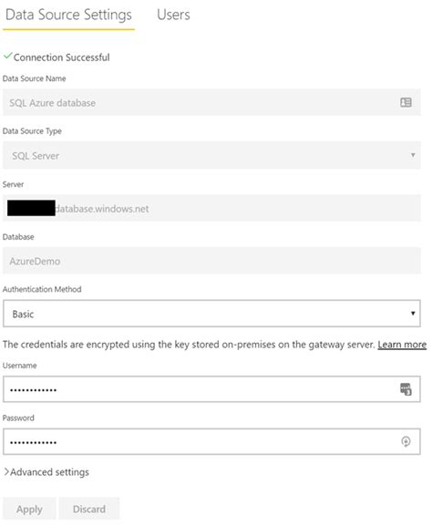 Use The Data Gateway To Connect To Sql Azure Databases Kasper On Bi