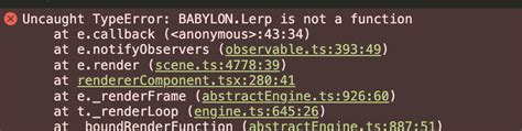 Babylon Lerp Impl Is Missing Bugs Babylon Js