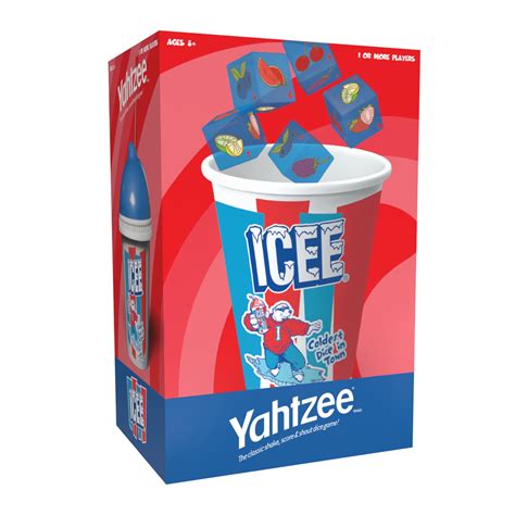 Yahtzee Icee Edition Exclusive Collectible Cup Shaker Roll The Dice