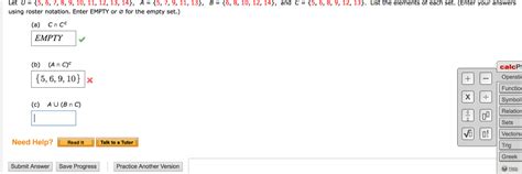 Solved Let U A Chegg Com