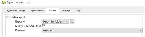 Exporting Qgis Project Containing Many Points With Qgis2web Reduce