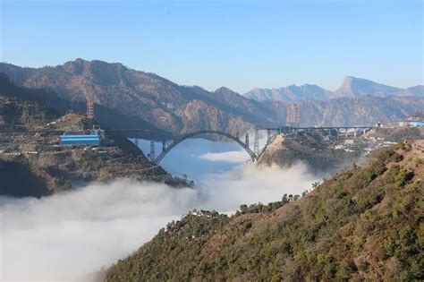 Chenab Bridge Worlds Highest Railway Bridge In Jandk Taller Than Eiffel Tower Completed Check