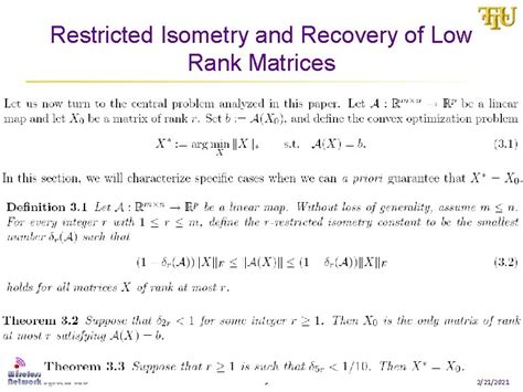 Nuclear Norm Heuristic For Rank Minimization Guaranteed MinimumRank