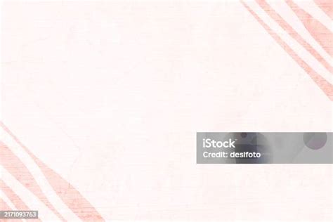 희미한 연한 분홍색 복숭아와 흰색 부드러운 파스텔 수평 빈 빈 벡터 배경은 깅엄 천 냅킨 또는 테이블 천 선물 포장지 시트 템플릿과 같은 두 모서리에 희미한 페이드 비스듬한