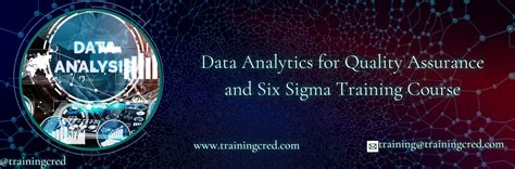 Data Analytics For Qa And Six Sigma Course Antigua And Barbuda