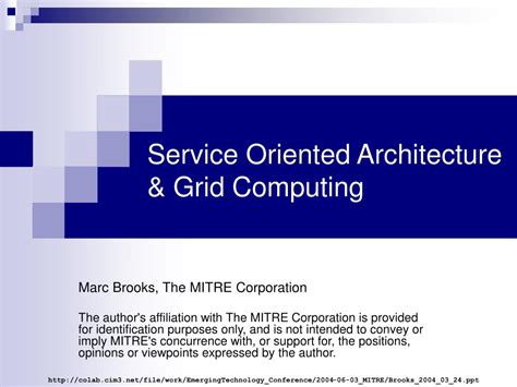 Ppt Middleware Service Oriented Architectures And Grid Computing