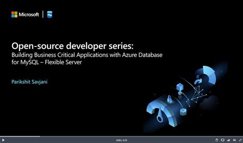 Azure Database For Mysql On Linkedin Mysql Database Azure Data Security Privacy Performance…