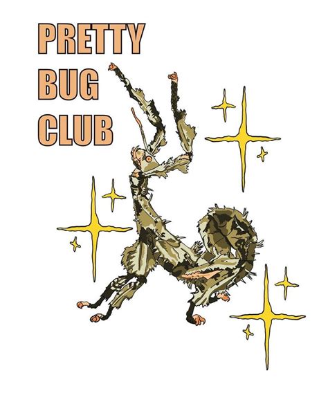 Pretty Bug Club Australian Spiky Stick Bug Digital Art 2022