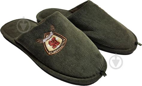 ᐉ Тапки домашние Gemelli Мейсон р 41 оливковый • Купить в Киеве Украине • Лучшая цена в Эпицентр