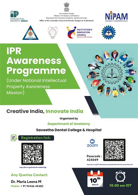 Ipr Awareness Programme Under National Intellectual Property Awareness