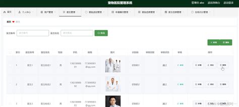 基于ssm的宠物医院管理系统 宠物医院ssm csdn博客