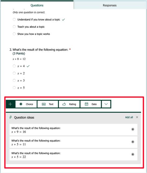 microsoft forms create a quiz manuel t gomes
