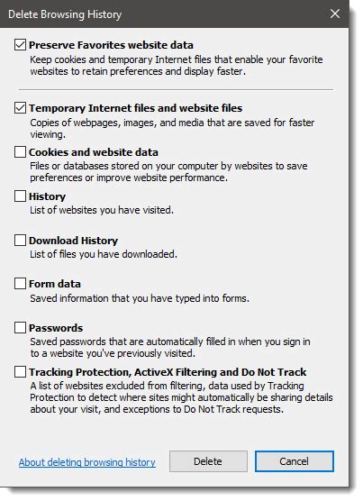 How Do I Clear The Browser Cache In Microsoft Internet Explorer IE Ask Leo