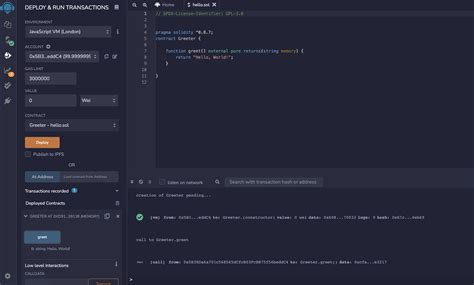 Blockchain Remix Solidity Does Not Return Result On Private Ethereum