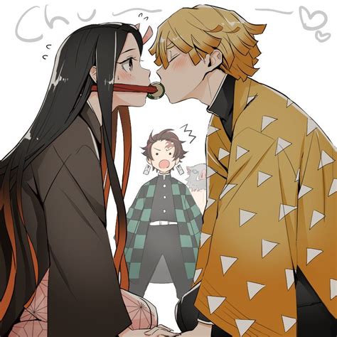 Imágenes Del Shipp Super Kawaii Zeninezu Zenitsu X Nezuko ⚠las Imá
