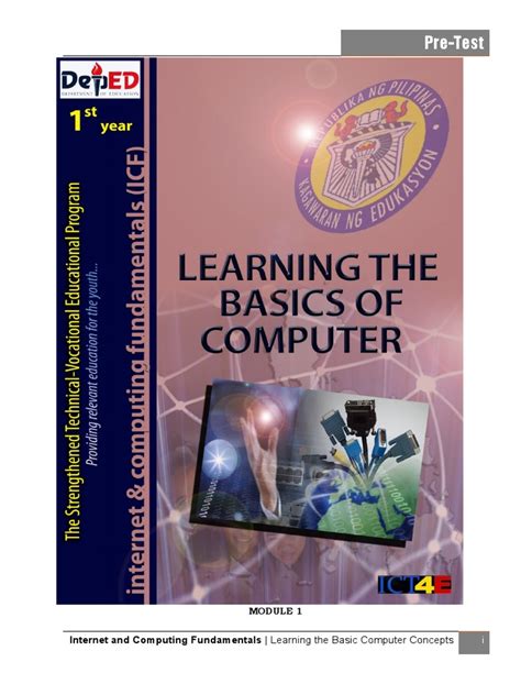 Ict 7 Q1 Module 1 Pdf Personal Computers Intel