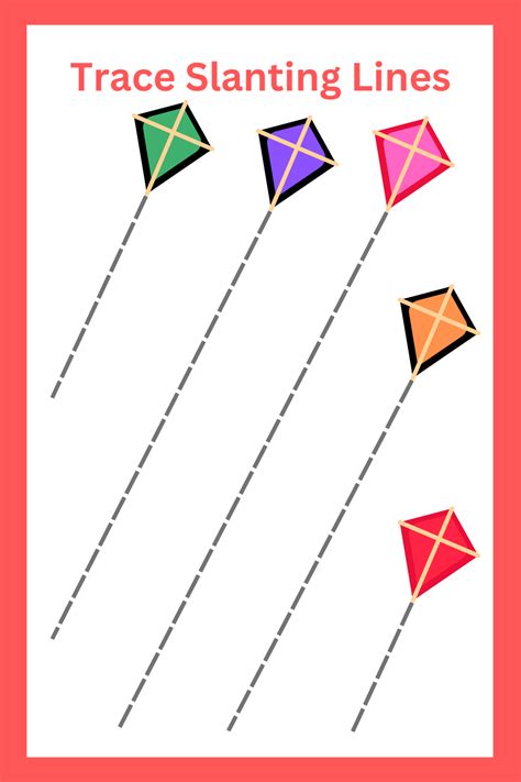 Line Tracing Worksheets For Prebabe