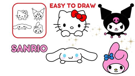 How To Draw Sanrio Characters