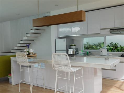 무료 이미지 화이트 장식 인테리어 디자인 수조 가구 재산 캐비닛 건물 표 집 바 의자 건축물 천장 Material Property 부엌 용