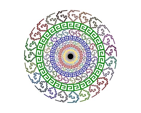 Patterns In A Circle Of Different Configurations Vector Art At Vecteezy