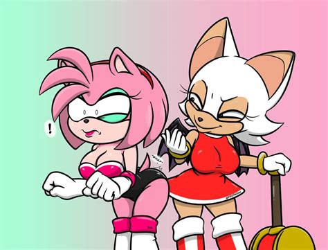Amy Rouge And Rose The Bat By Pillothestar On Deviantart