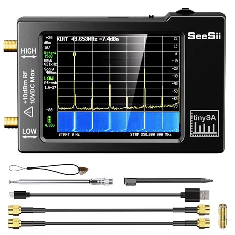 Portable Tinysa Spectrum Analyzer Upgraded V0 3 1 Handheld Tiny Portable Tinysa Spectrum Analyzer Upgraded V0 3 1 Handheld Tiny