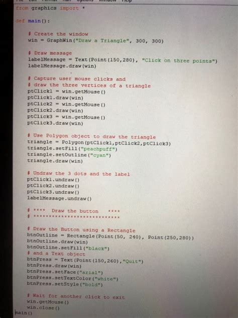 Solved Im Having Trouble With This Python 36 Problem