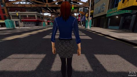 Jill Valentine Secretary Mod Ped For Gta 4