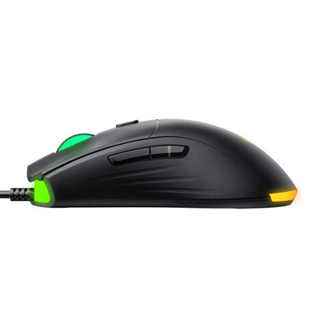 Mouse Gamer Havit Ms1030 3600 Dpi 6 Botões Rgb Preto Kase Distribuidora