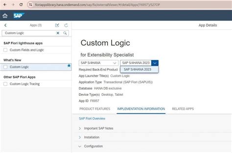 S 4hana 2023 Key User Extensibility Custom Logic App Keep The Core Clean Erp Qanda