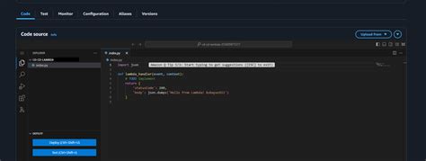 A Sample Cloudformation Template With Lambda Configured In The Codepipeline Deploy Stage Aws