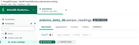 Arduino Data Logger Using Mongodb Database