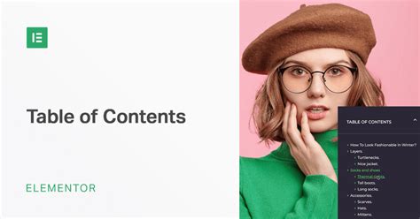 How To Add Table Of Contents To Wordpress Using Elementor Elementor