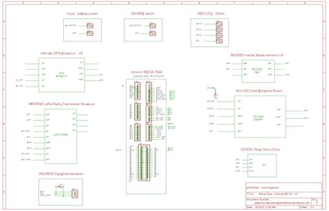 Circuit Board Mega Open Source Ocean Data Buoy Project