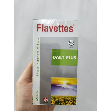 Exp72025 Flavettes Daily Plus Multivitamin 60s Lazada