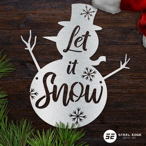 Let It Snow Snowman