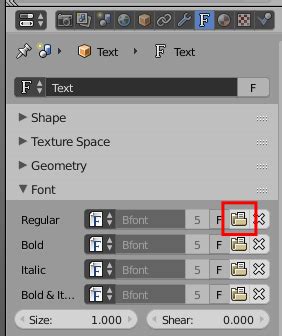 Edit Mode Adding New Letters Symbols From Character Map How Do You Do It Blender Stack