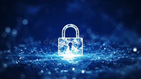 Cybersecurity Information Protection Technology Concept There Is A