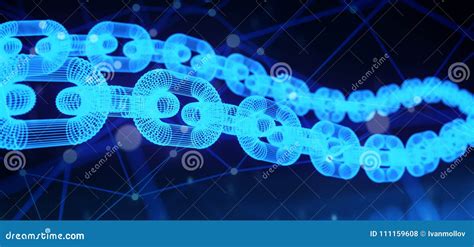 Blockchain Cryptography Concept Stock Illustration Illustration Of