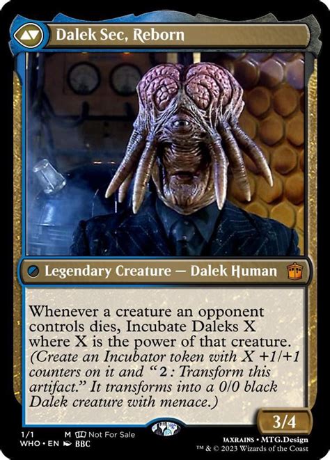 My Concept For Dalek Sec R Custommagic