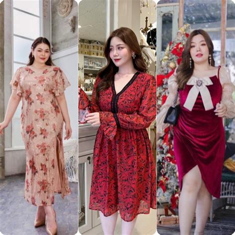 👗เดรสสาวอวบ สวย สุดปัง เสื้อผ้าสาวอวบอ้วนตุ้ยนุ้ยน่ารัก Facebook