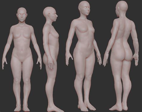Female Character Study Polycount