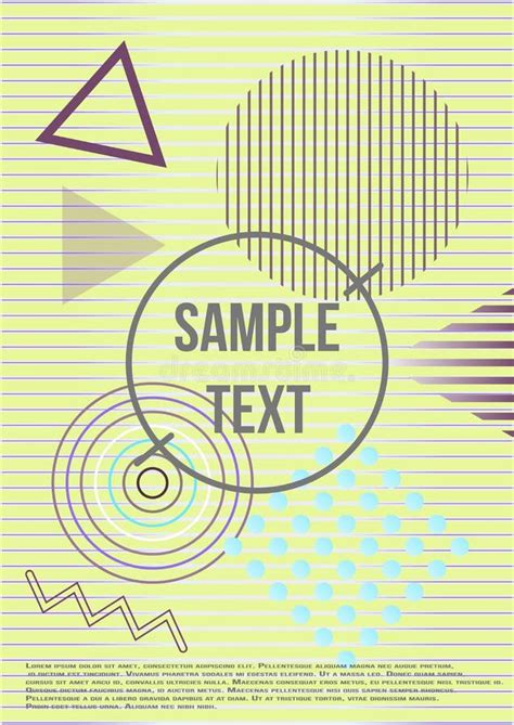 Minimum Geometric Coverage Stock Vector Illustration Of Contemporary Business 129151986